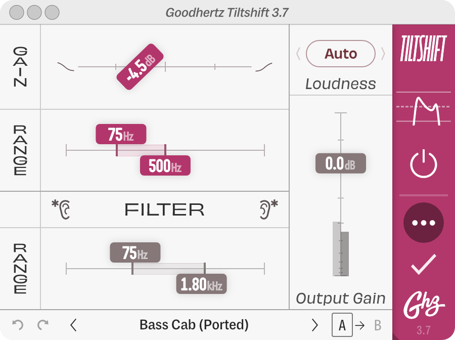 Tiltshift — by Goodhertz, Inc.