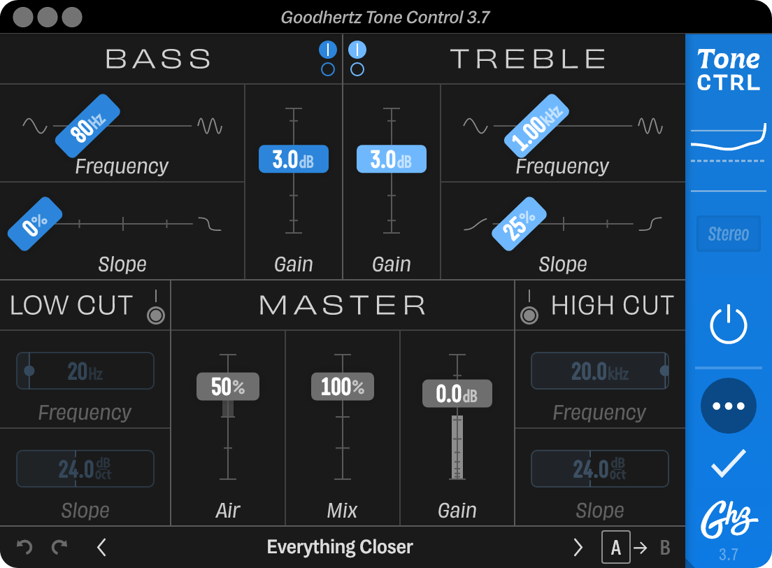 Tone Control — by Goodhertz, Inc.