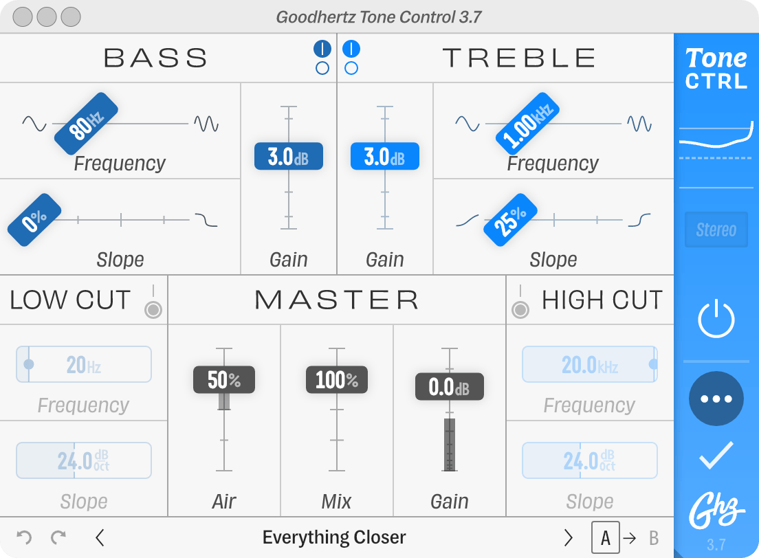 Tone Control — by Goodhertz, Inc.