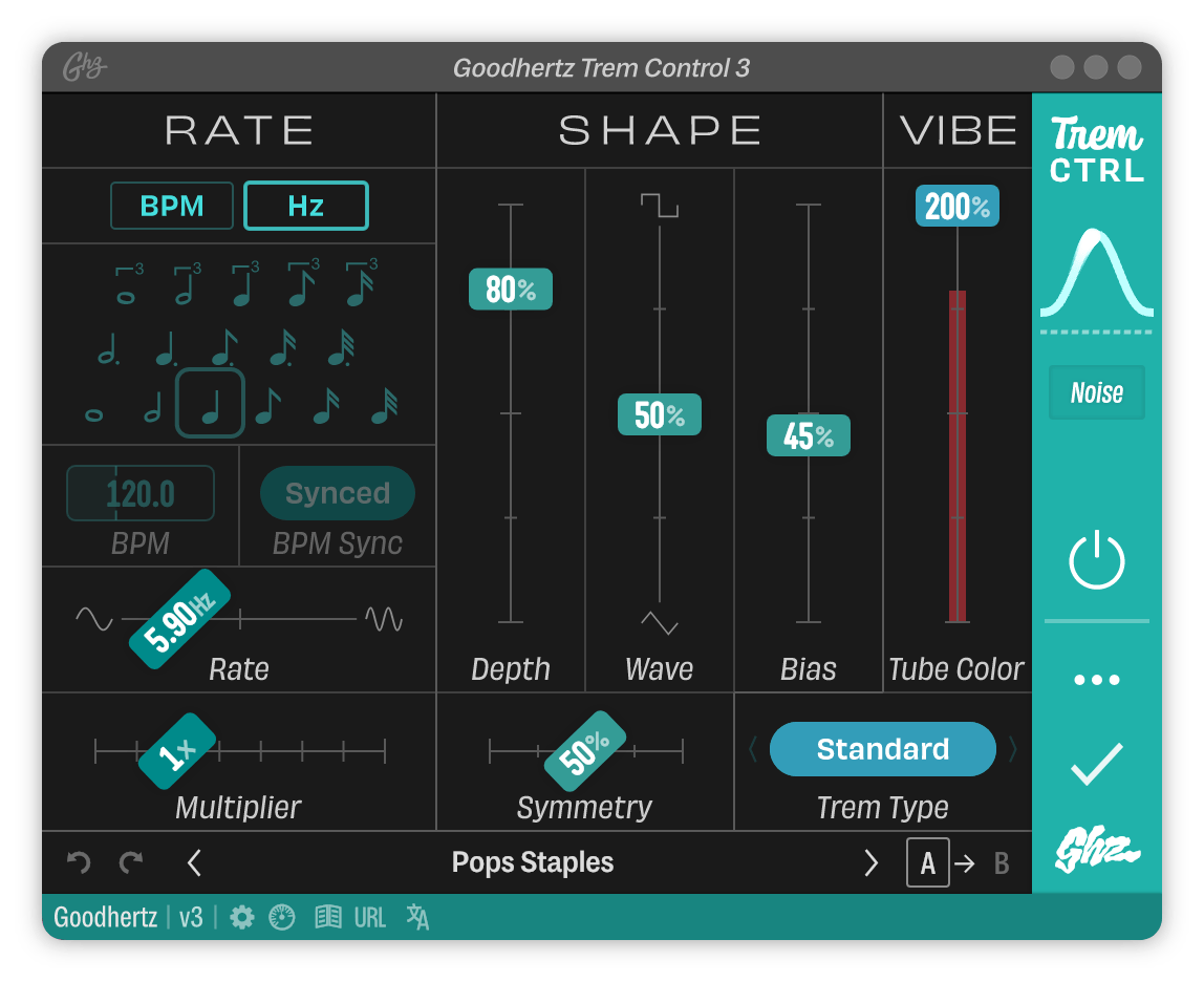 Trem Control — by Goodhertz, Inc.