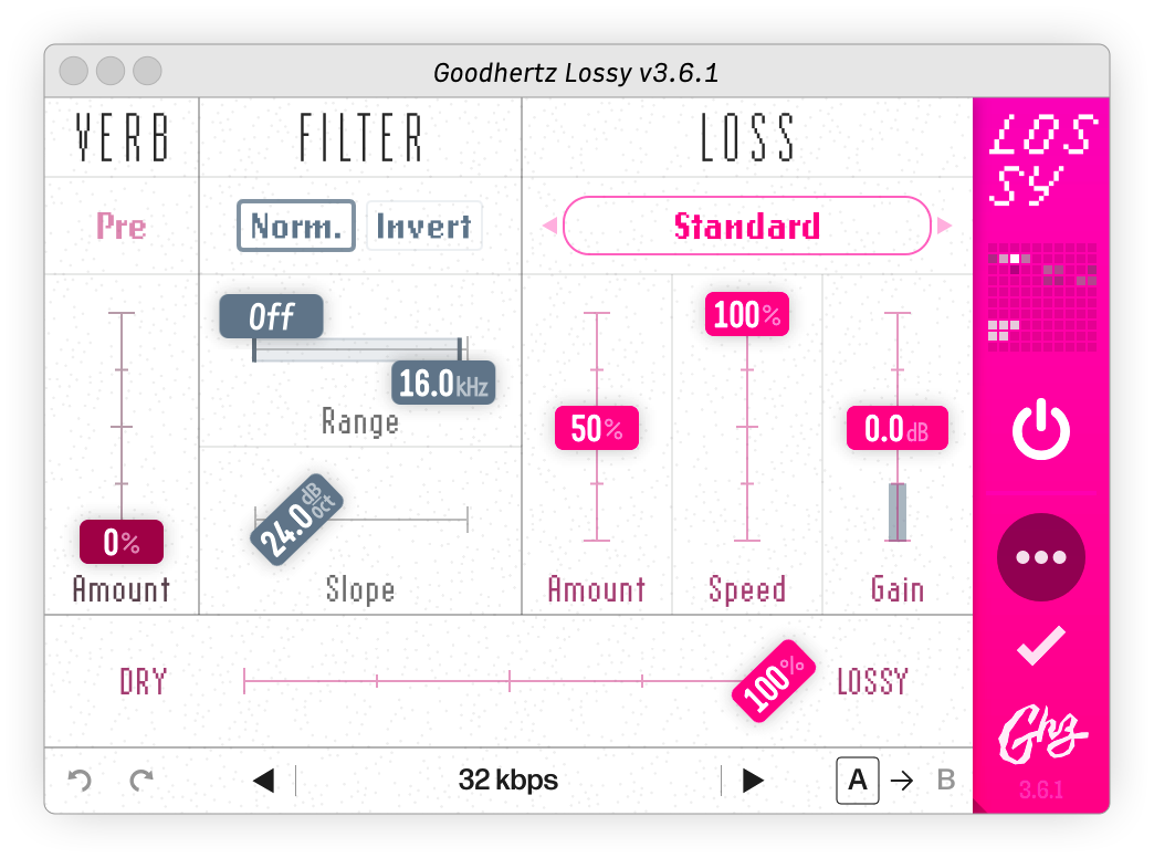 Lossy — by Goodhertz, Inc.